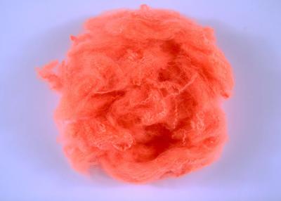 China Industrial Red Polyester Staple Fiber 5D 51mm for Garment Fabric Recycled PET for sale