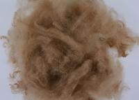 China Dope Dyed Coffee Color Recycled Polyester Staple Fiber 1.5D 38mm for sale