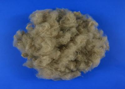 China 3D 51mm Virgin PET Polyester Staple Fiber Automotive Carpet Anti Flame for sale