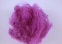 China Solid Style PSF Polyester Staple Fiber , Flame Retardant Recycled Pet Fiber for sale