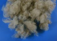China Brown Heat Resistant Nonwoven Polypropylene Staple Fiber 5D 51mm for sale