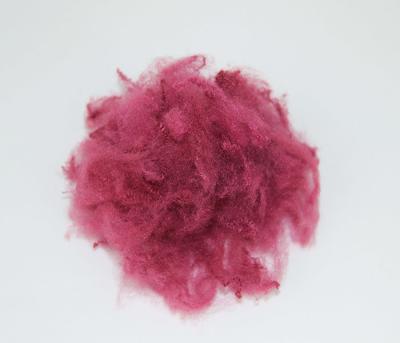 China Recycled Polyester Staple Fiber 12D 64mm for Nonwoven Fabric Automotive Interior for sale