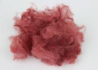 China Dope Dyed Polyester Staple Fiber 12D 64mm Flame Retardant for Pillow Filling for sale