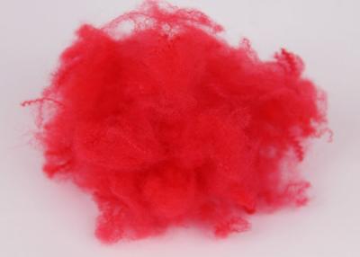 China Dope Dyed Recycled Polyester Staple Fiber 6D 64mm for Nonwoven Carpet Rugs Mattress Fabric for sale