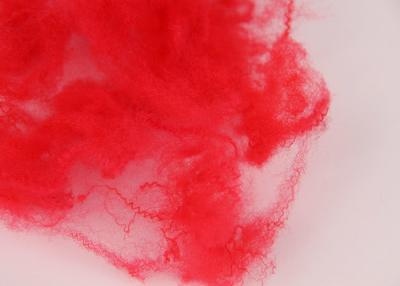 China Dope Dyed Recycled Polyester Staple Fiber 6D 64mm for Nonwoven Carpet Mattress Fabric for sale