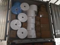 China 260gsm 17.5cm Width Polypropylene Spunbond Nonwoven Fabric for Medical Mask for sale