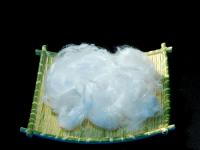 China Degradable Polylactic Acid Fiber 1.5D For Medical Nonwoven for sale