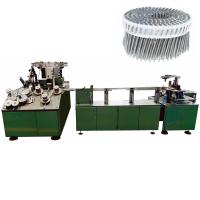 China Automatic High-Accuracy Coil Nail Collator with PLC Control and 1500pcs/min Speed for Plastic Strip Nails for sale