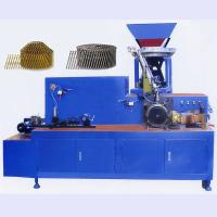 China Fully Automatic Coil Nail Collator Machine with 1.5KW Power and PLC Control for Efficient Nail Production for sale