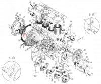 China 495AG Diesel Engine Spare Part - Oil Seal - PG100*130*12 for sale