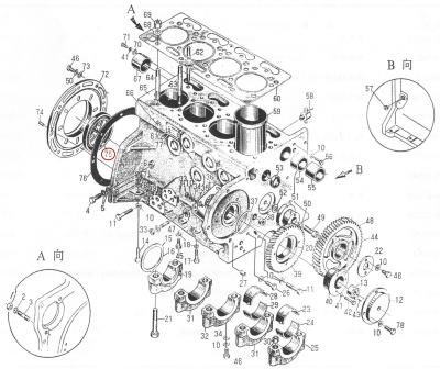 China 495AG Diesel Engine Spare Part - Oil Seal - PG100*130*12 for sale