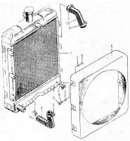 China 495AG Diesel Engine Spare Part - Radiator - 495AG-19100 for sale