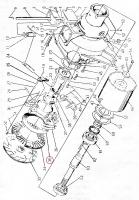 China 495AG Diesel Engine Spare Part Butterfly 495AG-15101 1kg Made in China for sale
