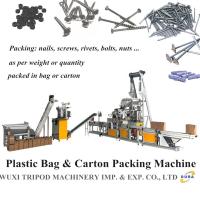 China Plastic Bag Fastener Packing Machine for sale