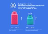 China ESD Safe Anti Static Alcohol Dispensing Bottle For PCB Repair for sale