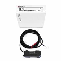China Keyence FS-V31 Digital Fiber Optic Amplifier | 33μs High-Speed NPN Industrial Fiber Sensor for SMT PCB Assembly for sale