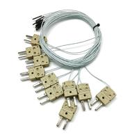 China Type K Thermocouple Assembly with 80cm Length and 482°C Resistance for SMT Reflow Oven Temperature Testing for sale