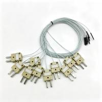 China Type K Thermocouple Assembly with 80cm Length and 482°C Resistance for SMT Reflow Oven Temperature Testing for sale