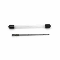 China High-strength wear-resistant alloy steel Nozzle Shaft with precision vacuum channel for Fuji NXT H24 H24S placement head for sale
