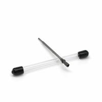 China High-strength wear-resistant alloy steel Nozzle Shaft with precision vacuum channel for Fuji NXT H24 H24S placement head for sale