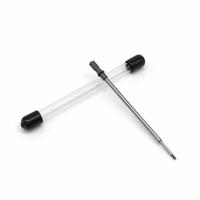 China High-strength wear-resistant alloy steel Nozzle Shaft with precision vacuum channel for Fuji NXT H24 H24S placement head for sale