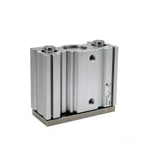 China SMC MGQL32-50 Compact Guide Cylinder with 32mm Bore 50mm Stroke Double Acting for Conveyor Stopper for sale