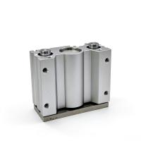 China SMC MGQL32-50 Compact Guide Cylinder with 32mm Bore 50mm Stroke Double Acting for Conveyor Stopper for sale