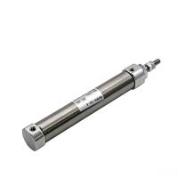 China CDJ2B16-75Z-A93L-B Mini Pneumatic Cylinder with 16mm Bore Size and 75mm Stroke Length for High Precision SMT Equipment for sale