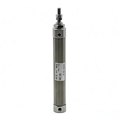 China CDJ2B16-75Z-A93L-B Mini Pneumatic Cylinder with 16mm Bore Size and 75mm Stroke Length for High Precision SMT Equipment for sale