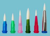 China Good Quality Anti-Static And Non-Shedding White Bristles And Yellow Bristles Glue Dispensing Needles for sale