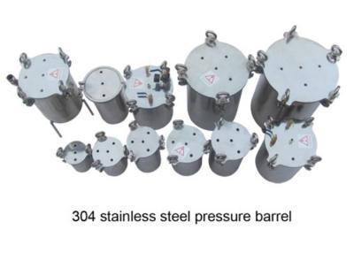 China SS304 Dispensing Accessories Pressure Barrels For Storing Chemical Liquid Materials for sale