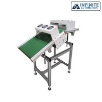 China 100VA Wave Soldering Machine Up And Down Belt Conveyor Assembly Line for sale