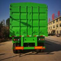 China CIMC 3 Axle Fence Truck Mechanical Suspension Fence Semi Trailer for sale