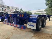 China Maximum Load Capacity of 50T Trailer Frame with and Mechanical or Air Suspension for sale