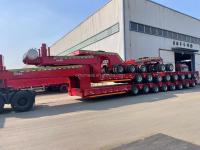 China CIMC Heavy 6 Axle Low Bed Semi-Trailer Steel Material Truck Trailers with Performance for sale