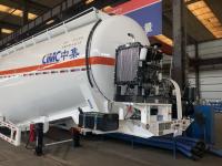 China 3-Axle Semi-Trailer for Cement Chinese Offers Paint Electrophoresis KTL Powder Coating for sale