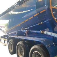 China CIMC 3-axle Heavy-duty 50 Cubic Meters 80 Tons Bulk Transport Semi-trailer for sale