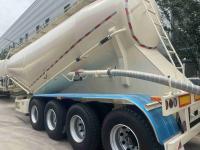 China CIMC 3-axle Heavy-duty 50 Cubic Meters Cement Trailer  For Cement Transportation for sale