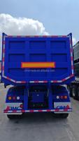 China Truck Trailer Type Rear Dump Trailer with 100 Ton Loading Capacity for sale