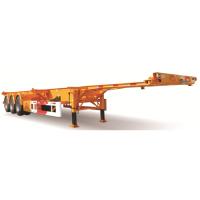 China Chinese of CIMC 3 Axle Container Transport Semi-Trailer with Mechanical or Air Suspension for sale