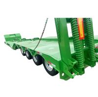 China Max Payload 20001-25000 kg Low Floor Semi-Trailer with CIMC Standard Leg Support for sale