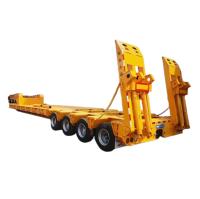 China Max Payload 20001-25000 kg Low Floor Semi-Trailer with CIMC Standard Leg Support for sale