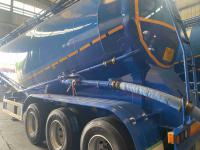 China CIMC 3-axle Heavy-duty 50 Cubic Meters 80 Tons Bulk Transport Semi-trailer for sale