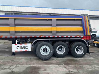 China CIMC High Performance 3-Axis Semi-Trailer Truck Inventory Transportation Truck for sale