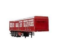 China CIMC Promotional 40 Ton Cargo Trailer High Intensity Chinese Cargo Fence Semi Trailer for sale