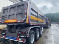 China CIMC 3axle/2axle Dump Truck Semi Trailer for sale