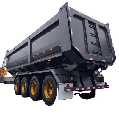 China CIMC Factory Direct Chinese truck cargo trailer dump semi trailer dump truck for sale