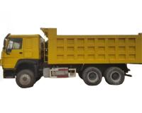 China 6930*2500*2860mm curb weight 6.4T 8 Leaf spring with shock absorber suspension Hydraulic control with air booster 4x2 Dumper for sale