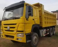 China 6930*2500*2860mm curb weight 6.4T 8 Leaf spring with shock absorber suspension Hydraulic control with air booster 4x2 Dumper for sale