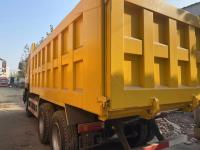 China 6930*2500*2860mm curb weight 6.4T 8 Leaf spring with shock absorber suspension Hydraulic control with air booster 4x2 Dumper for sale